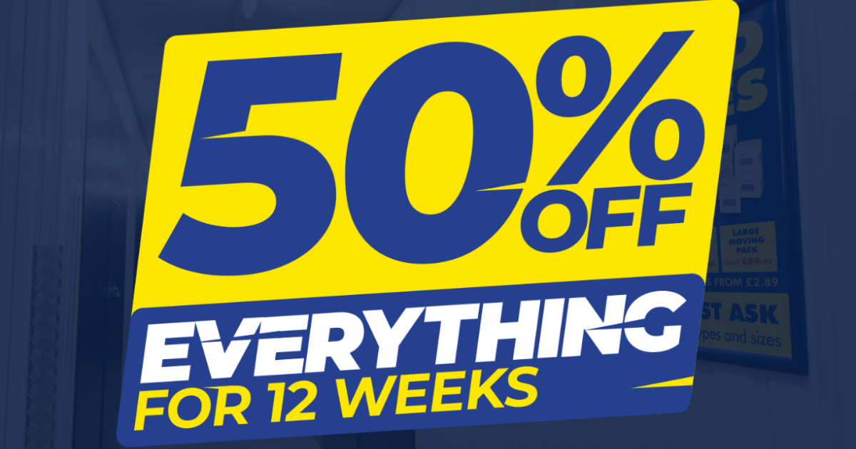 50% Off EVERYTHING for 12 Weeks. Yes, Really.