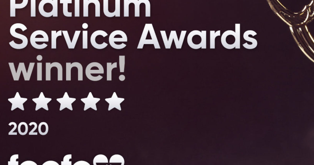 Store First receives Feefo Platinum Trusted Service Award 2020
